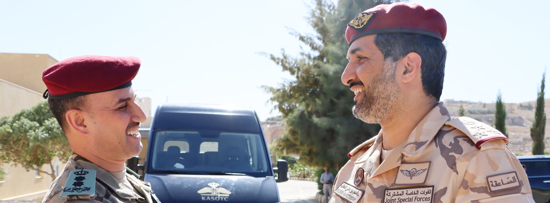 Qatari delegation headed by Commander of the Joint Special Forces Staff ...